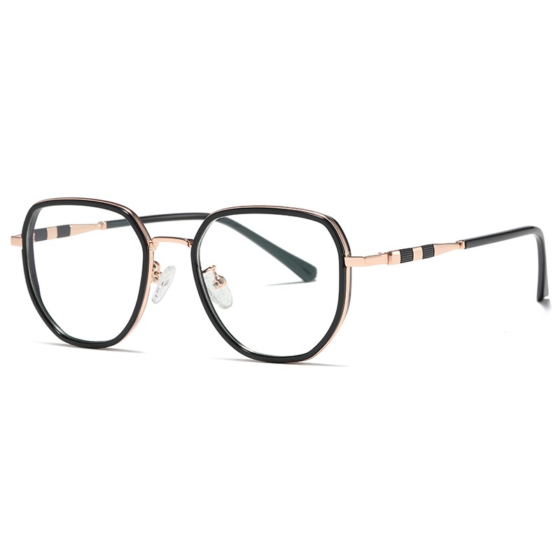 Female Hot Decorative Eye Glasses Fashion Square Multi-Color Glasses ...